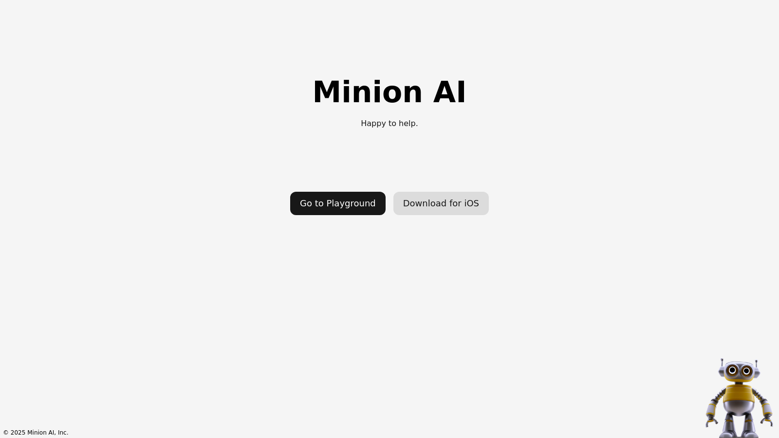 Minion AI - Your Personal AI Assistant
