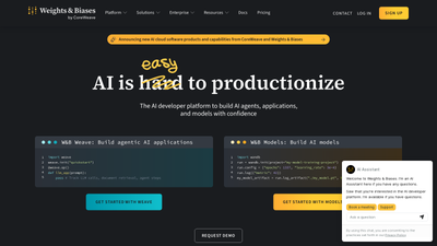 Weights & Biases: Leading AI Developer Platform