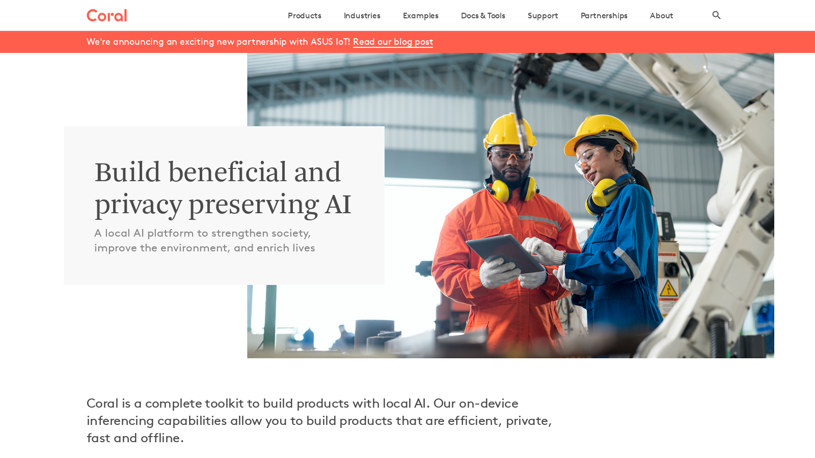 Coral: Google’s Local AI Platform for Intelligent Solutions
