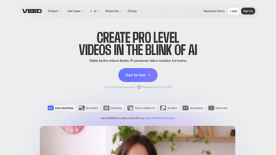 VEED - AI Video Editor